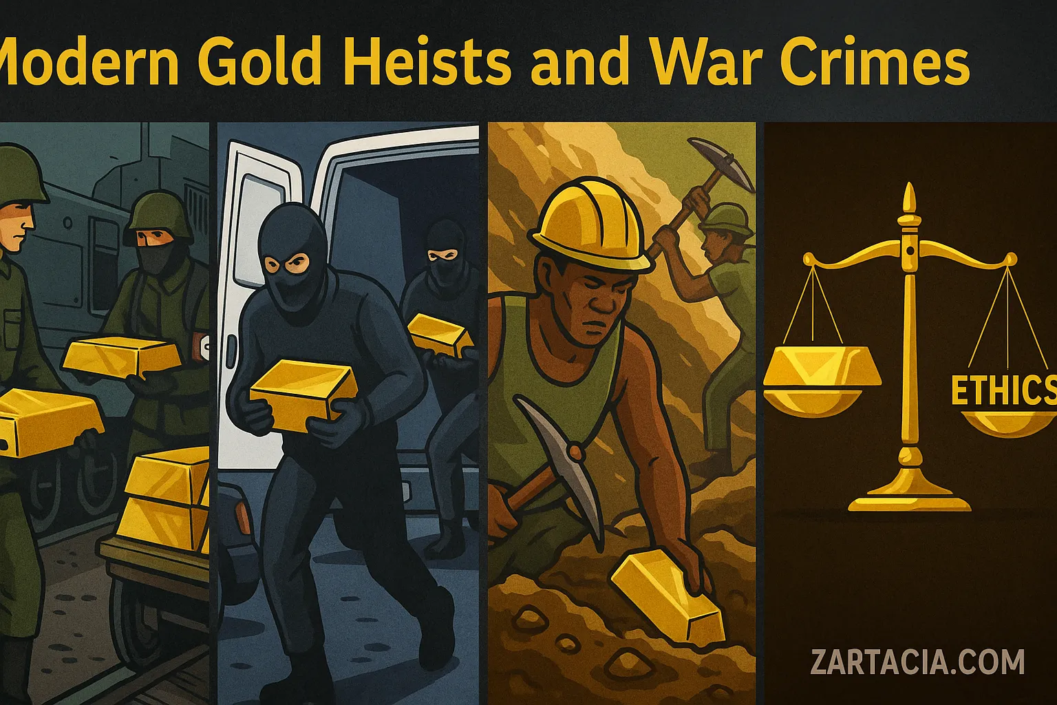 Modern Gold Heists and War Crimes – Biggest Cases in History - Zartacia ...
