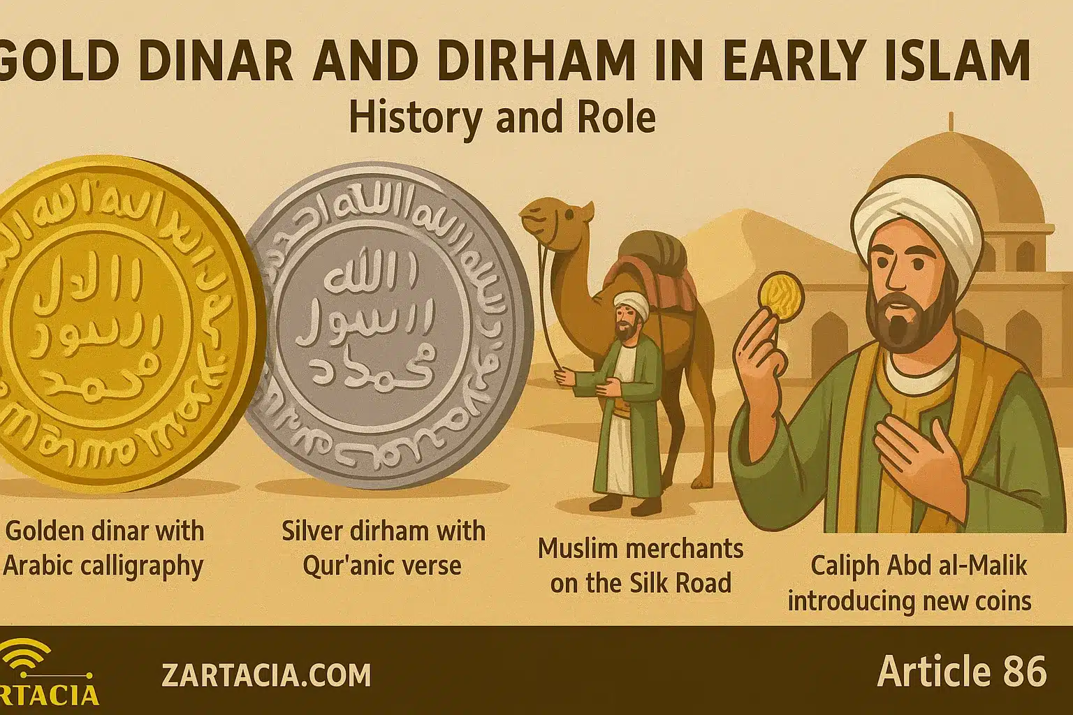 Gold Dinar and Dirham in Early Islam – History and Role - Zartacia Blog